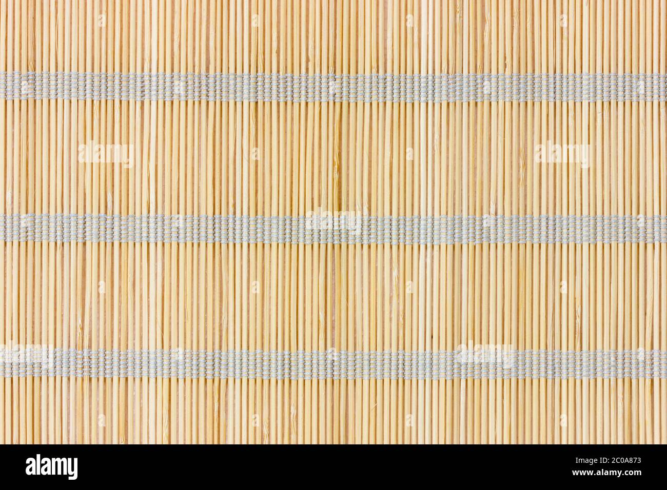 Bamboo straw mat Stock Photo - Alamy
