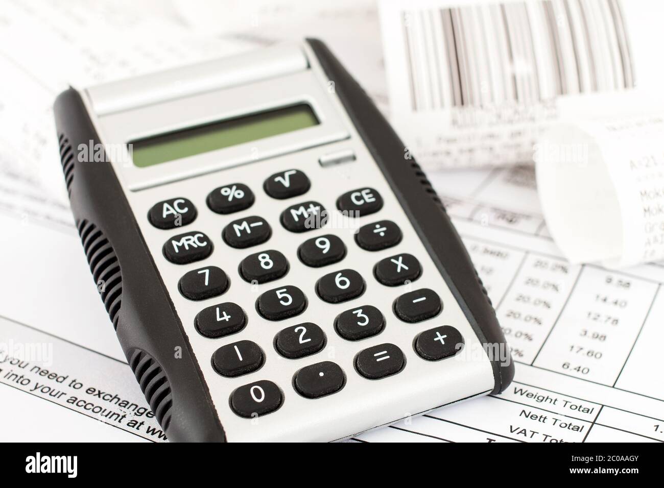 Expenses receipts hi-res stock photography and images - Alamy