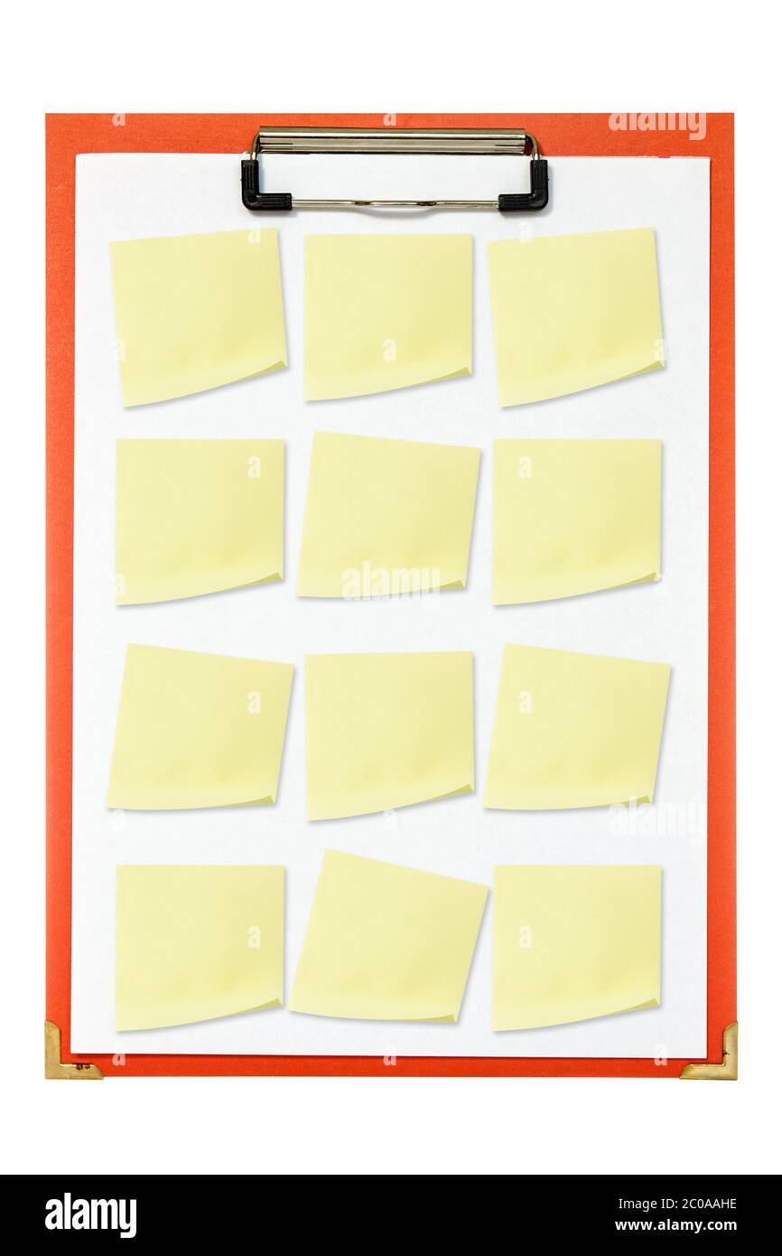 Blank notes hi-res stock photography and images - Alamy