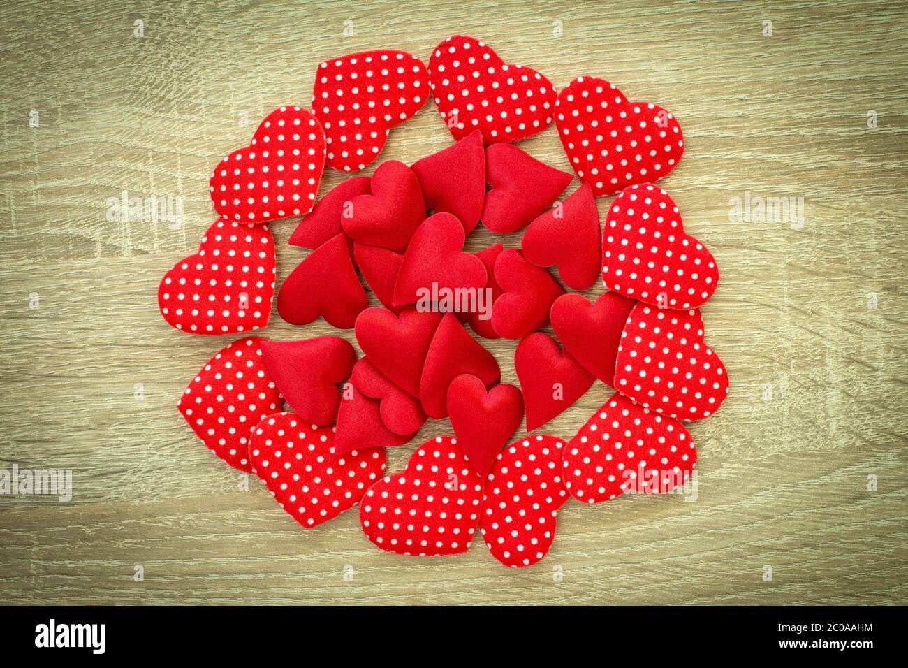 Red hearts pile Stock Photo - Alamy