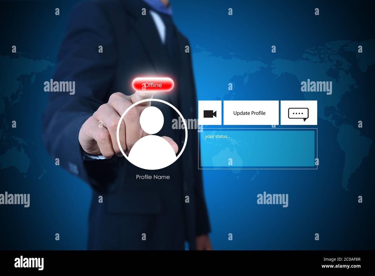 Offline icon hi-res stock photography and images - Alamy