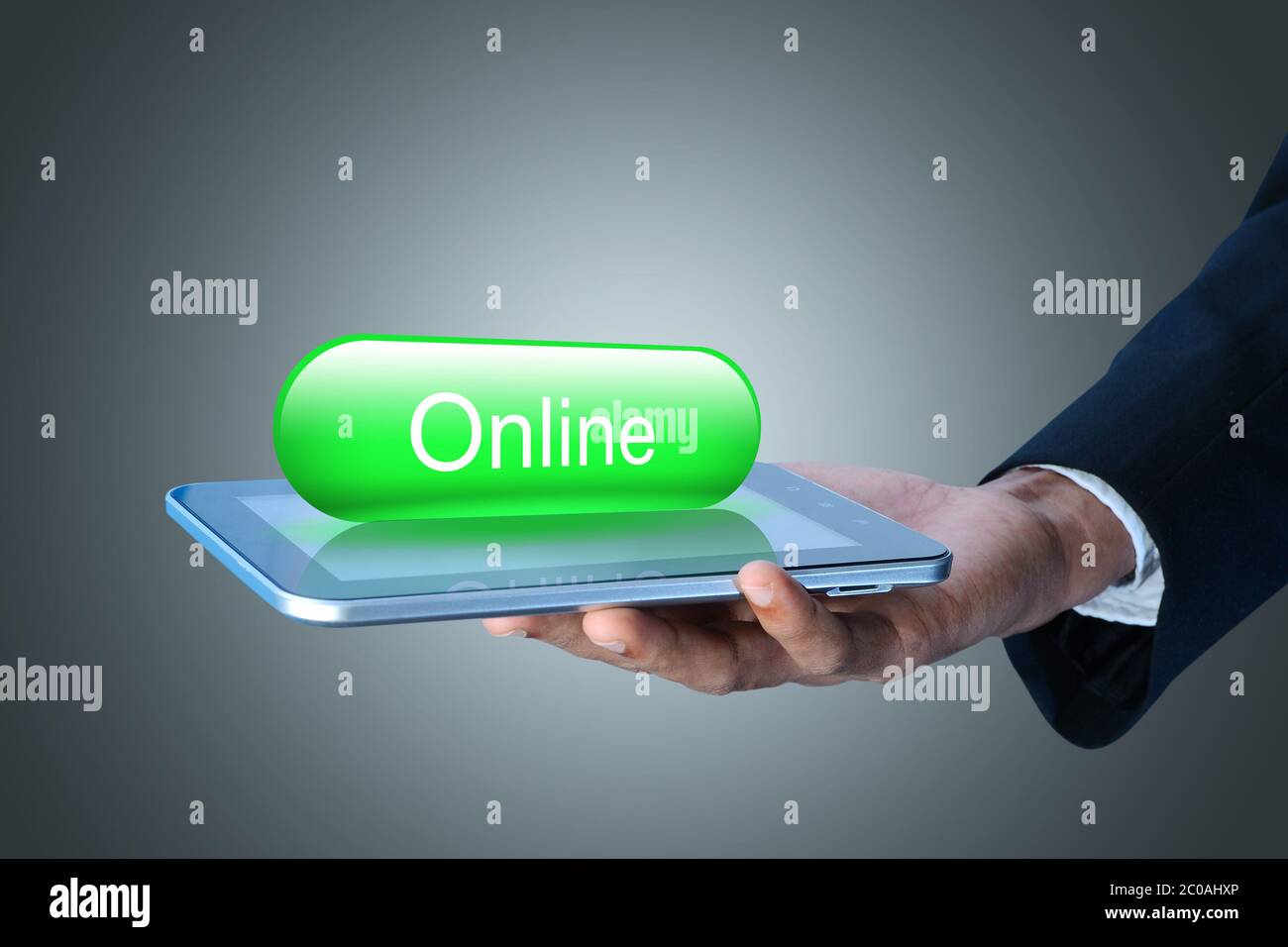 Man button hi-res stock photography and images - Alamy