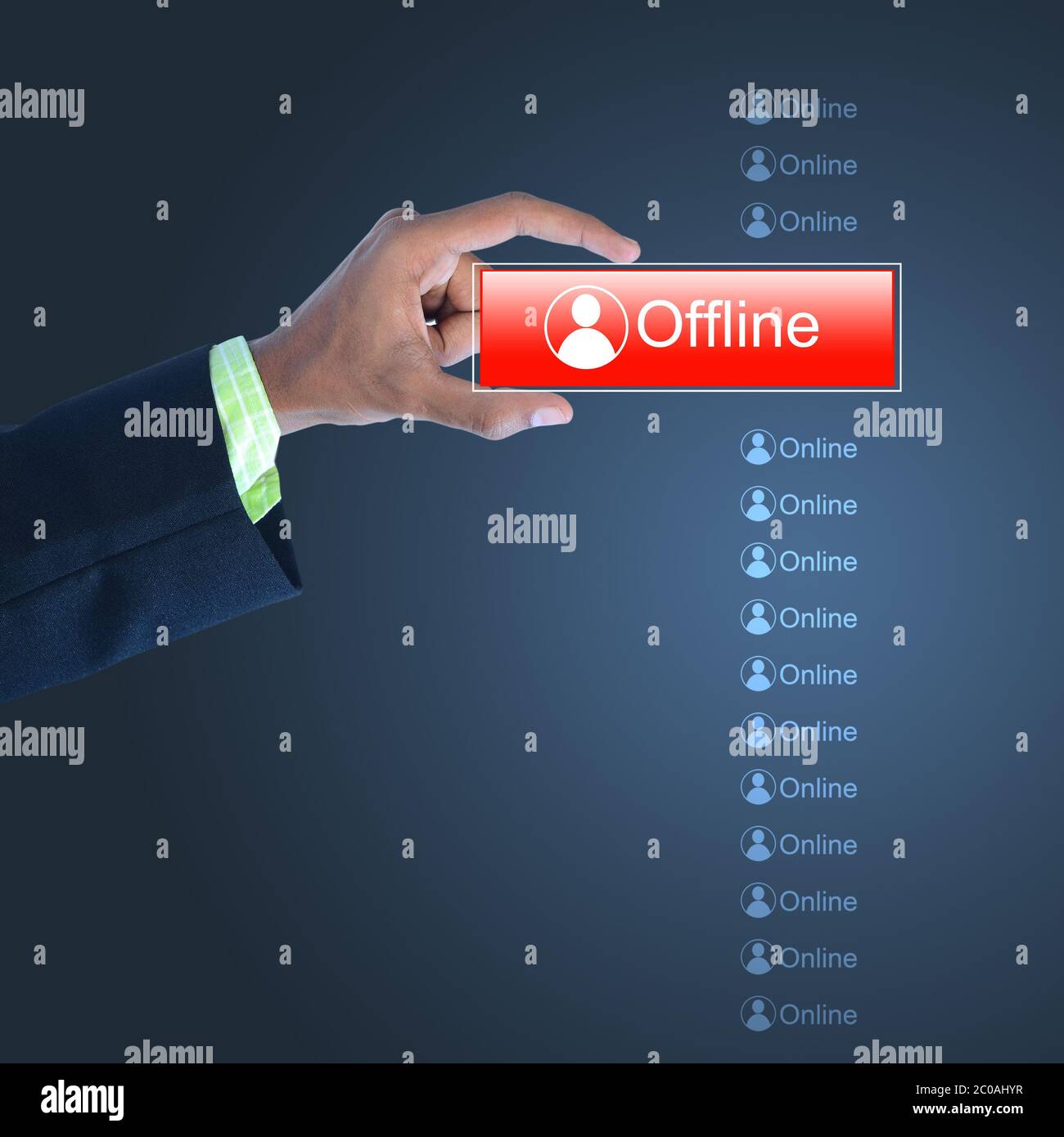 Offline screen hi-res stock photography and images - Alamy
