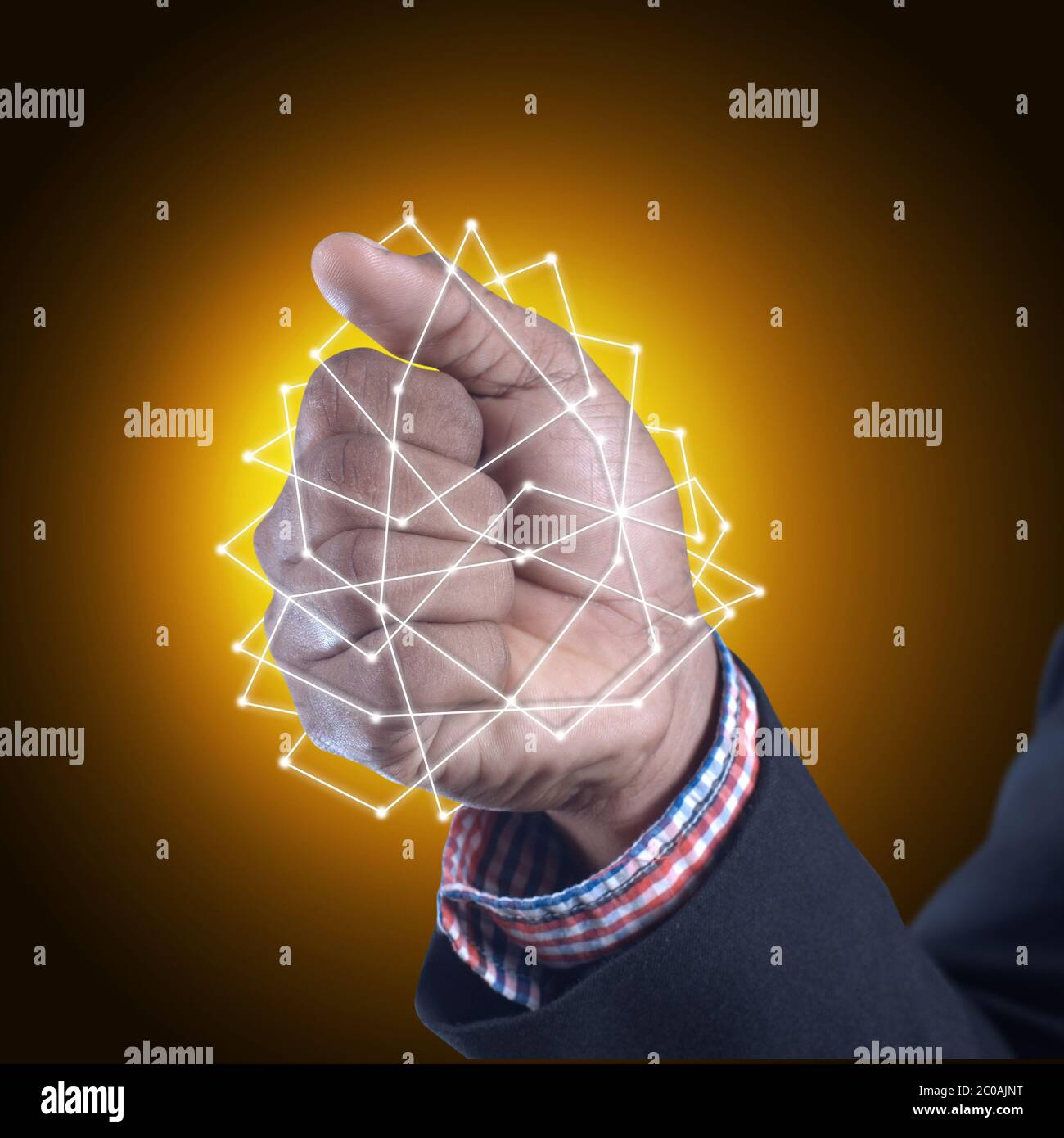 Punching hand hi-res stock photography and images - Alamy