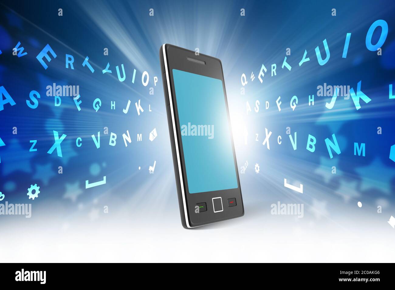 Smart phone sharing data hi-res stock photography and images - Alamy