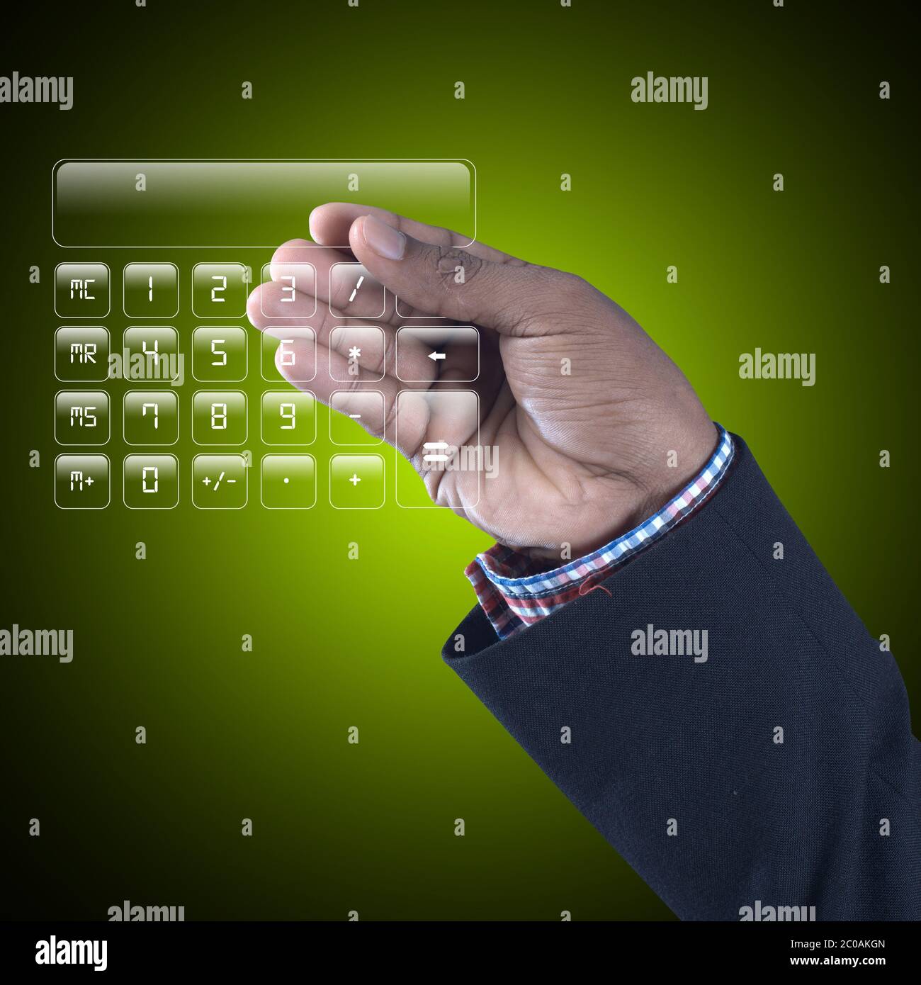 Man showing computer keys Stock Photo - Alamy