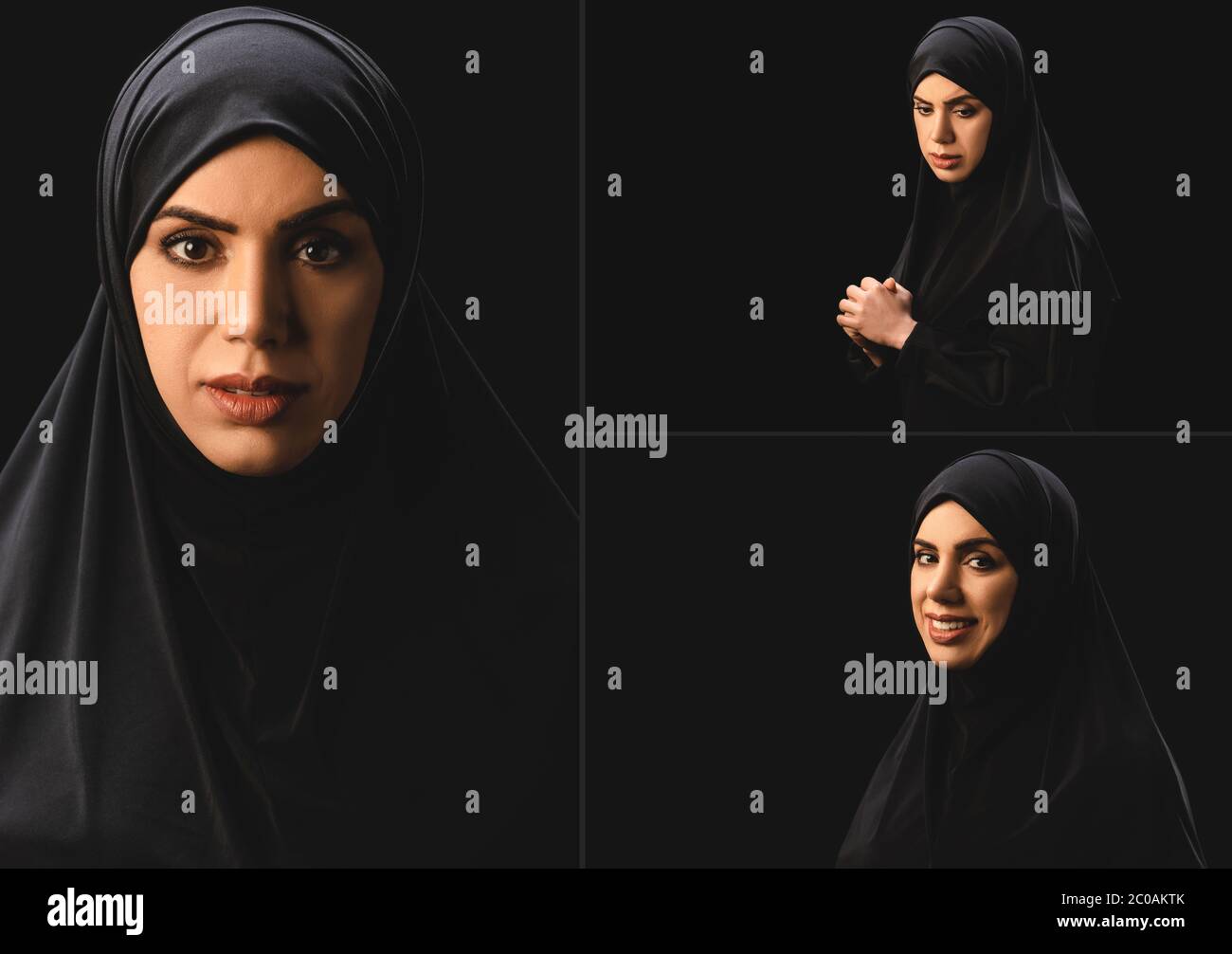 Arabic woman collage hi-res stock photography and images - Alamy