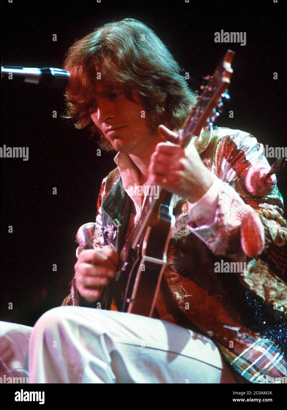 Led Zeppelin in concert at Earl's Court,London 17th May 1975 Stock ...