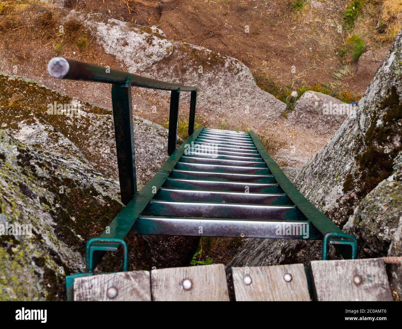 Metal ladder steps hi-res stock photography and images - Alamy