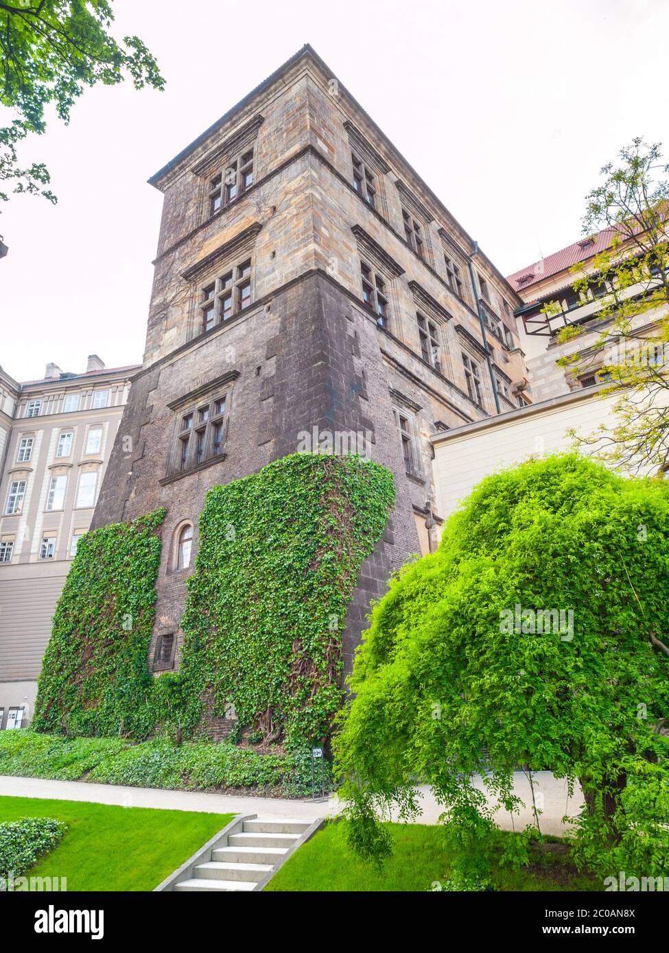 Ludwig Wing of Old Royal Palace on Prague Castle - the place of Second ...