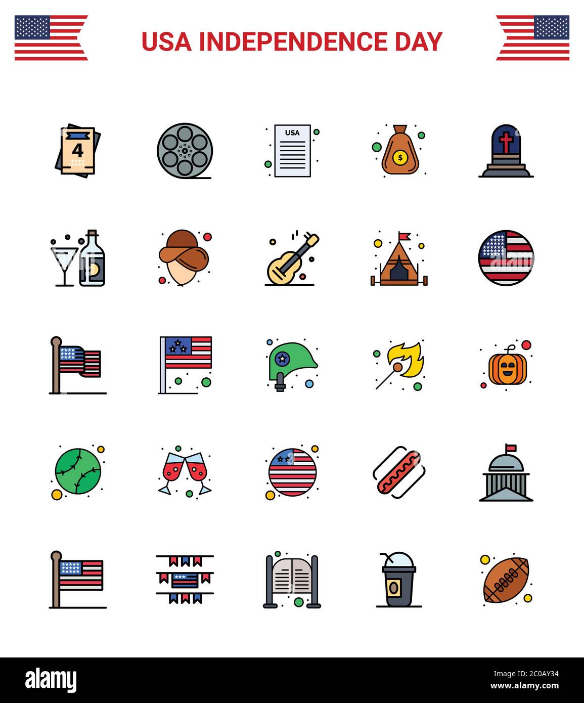 Rip america Stock Vector Images - Alamy