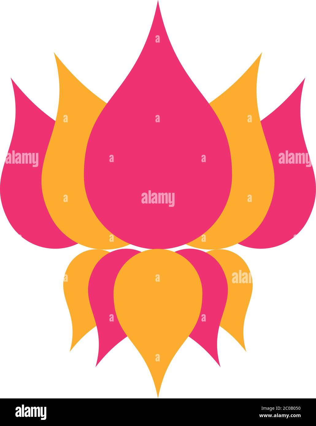 Close up lotus flower Stock Vector Images - Alamy