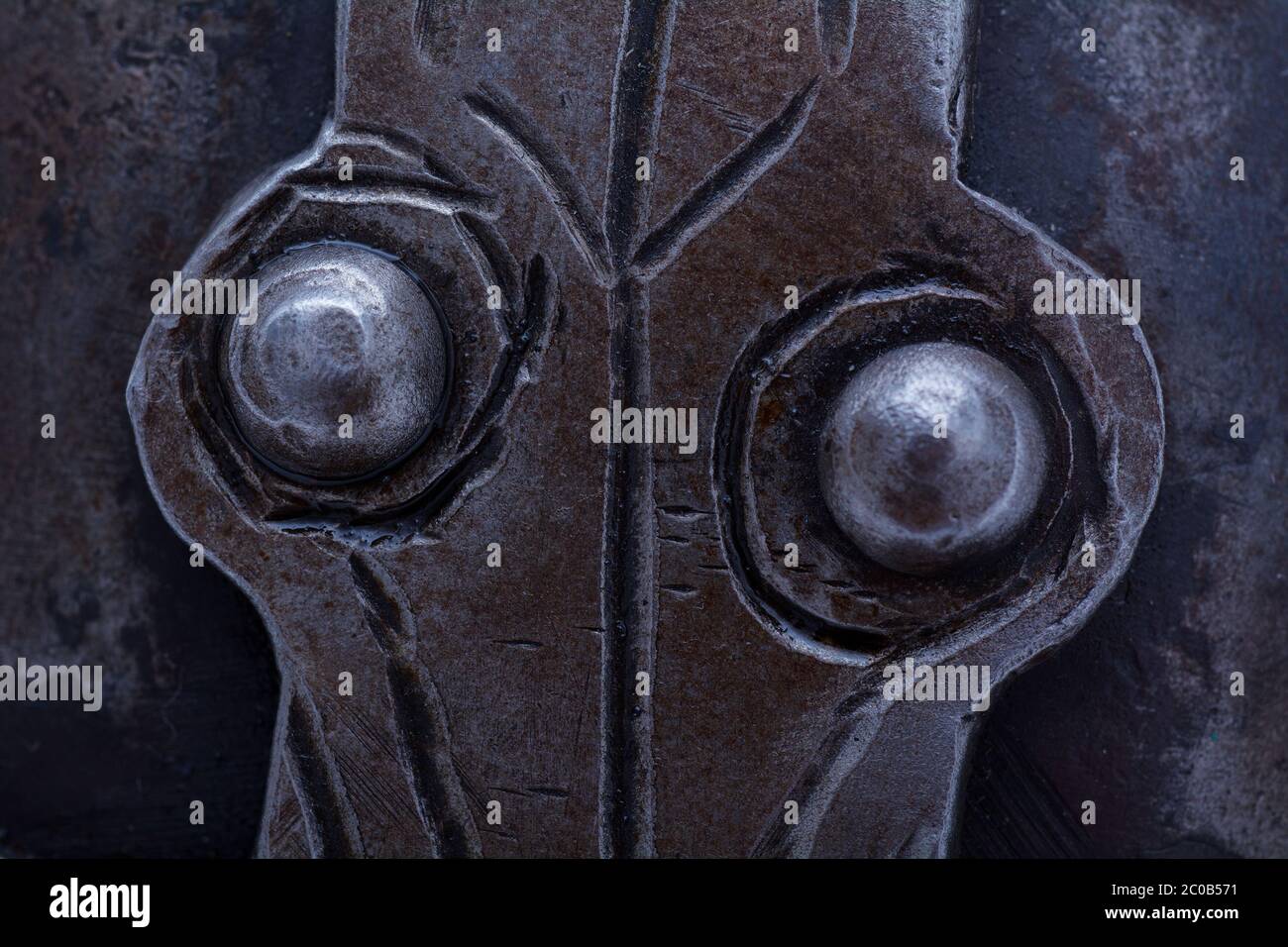 Metal rivets hi-res stock photography and images - Alamy