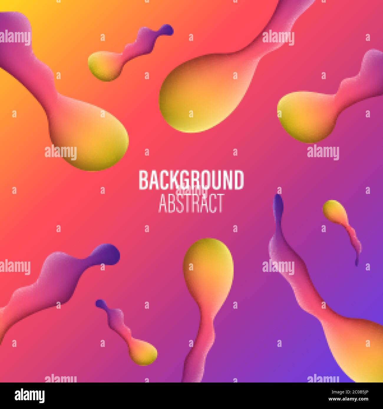 Colorful geometric background. Liquid, flow, fluid background. Fluid 3d ...