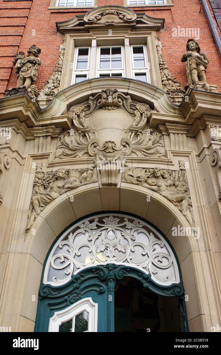 Police station in a historic building Stock Photo - Alamy