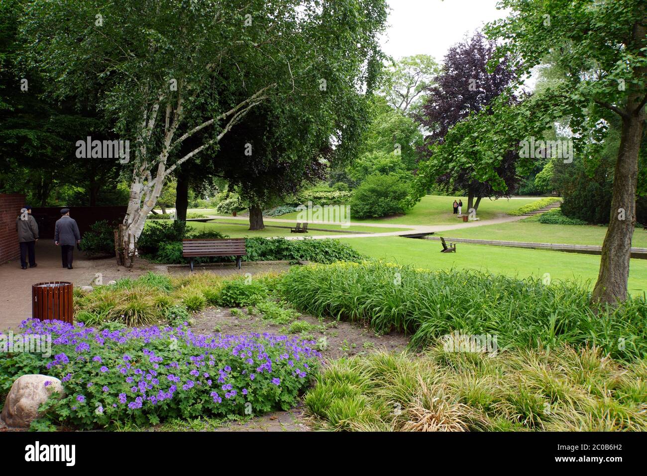 Park Large ramparts Stock Photo - Alamy