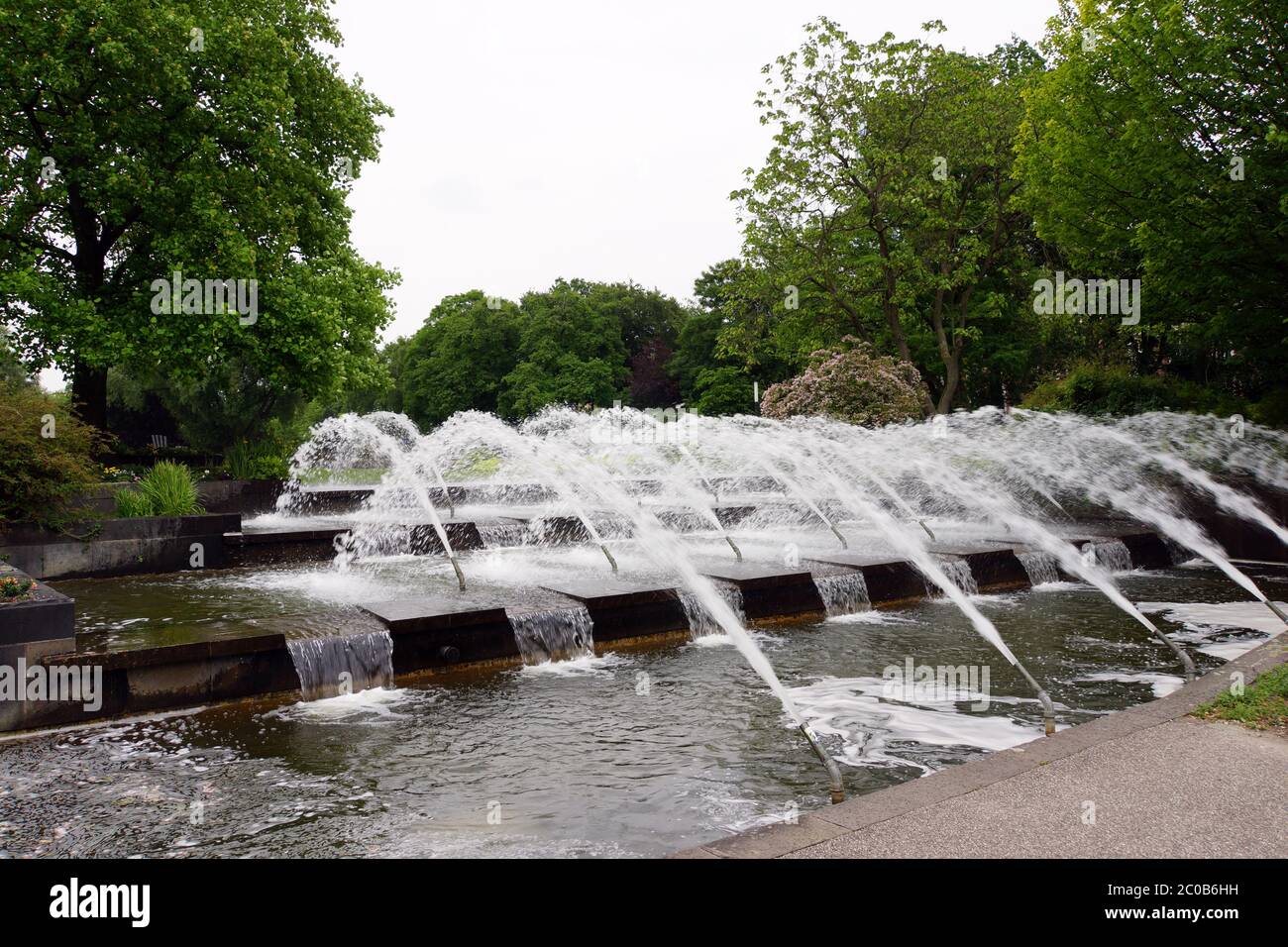 Park Large ramparts Stock Photo - Alamy