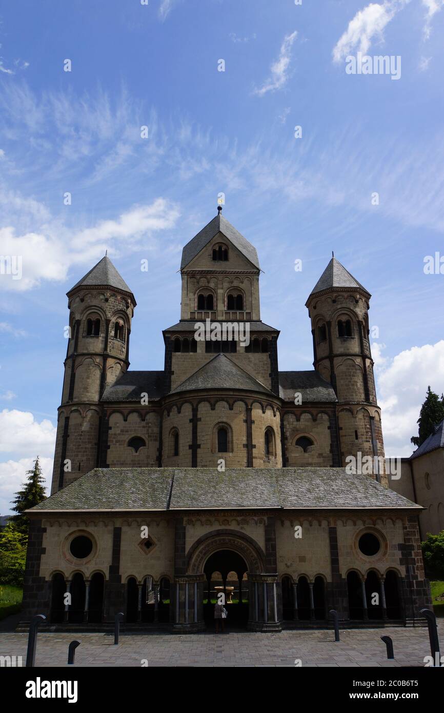 Maria Laach Monastery Church Stock Photo - Alamy