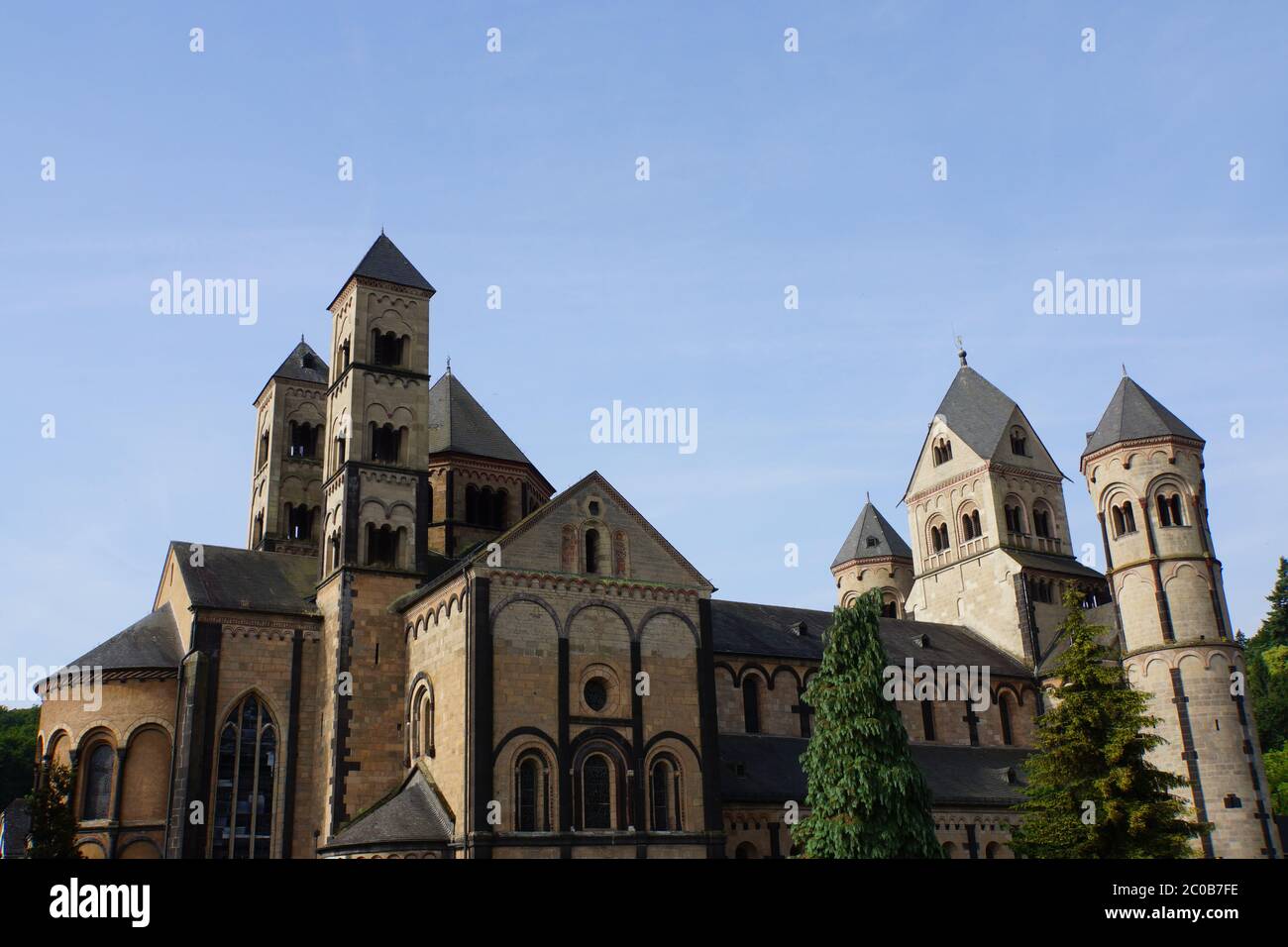 Maria Laach Monastery Church Stock Photo - Alamy