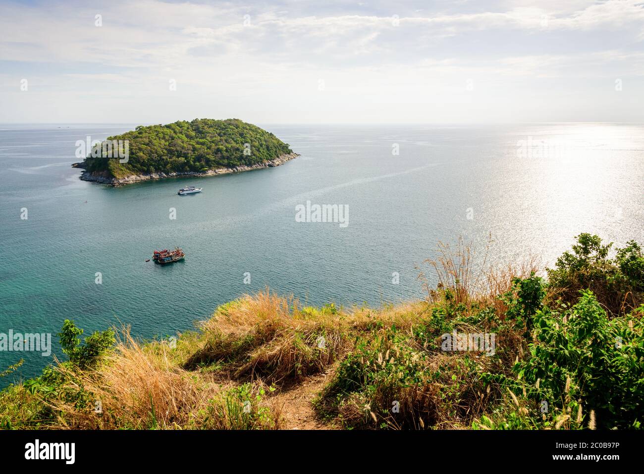 High angle island beach hi-res stock photography and images - Alamy