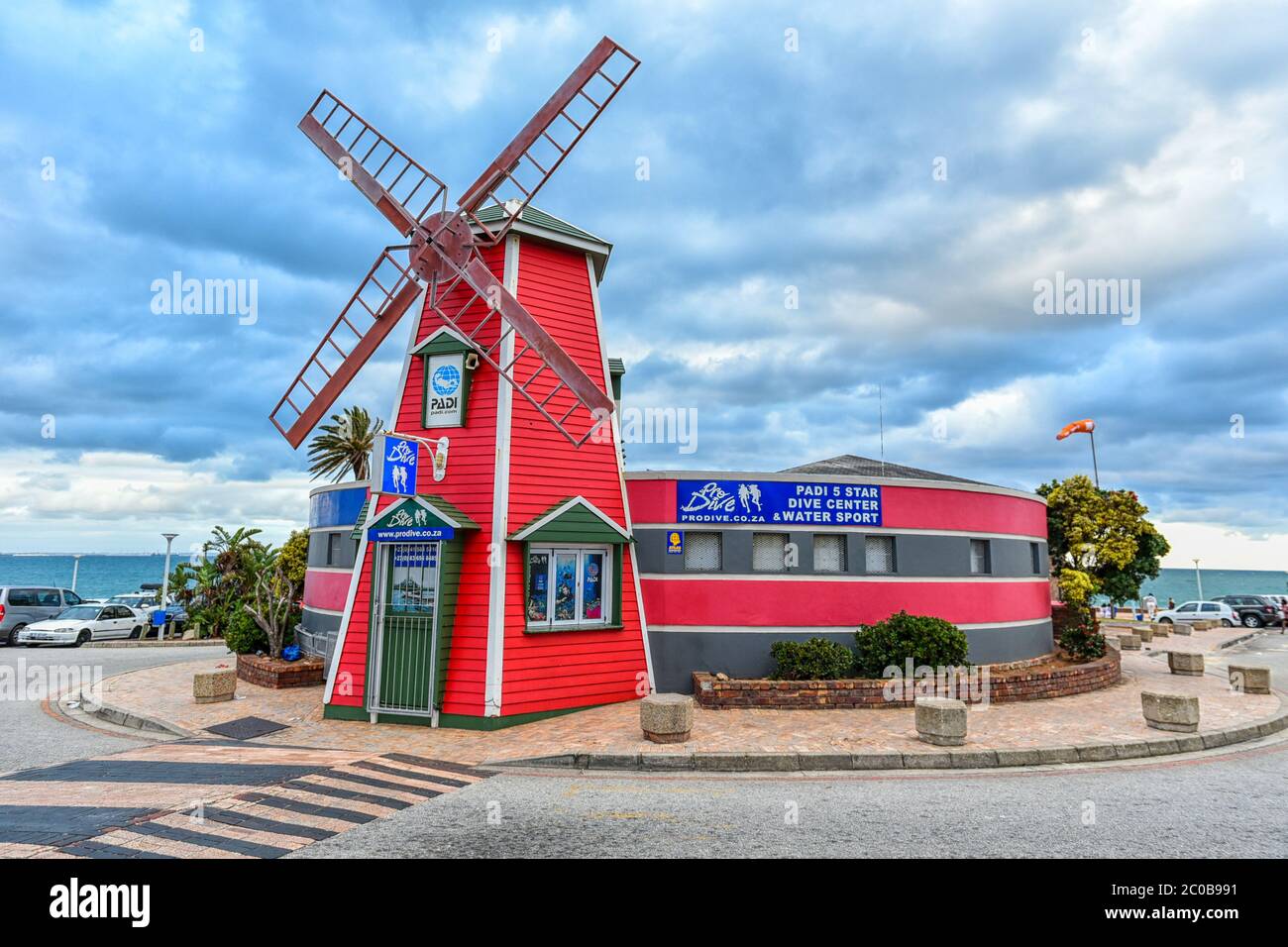 A beautiful building used as a dive centre at Port Elizabeth, Eastern ...