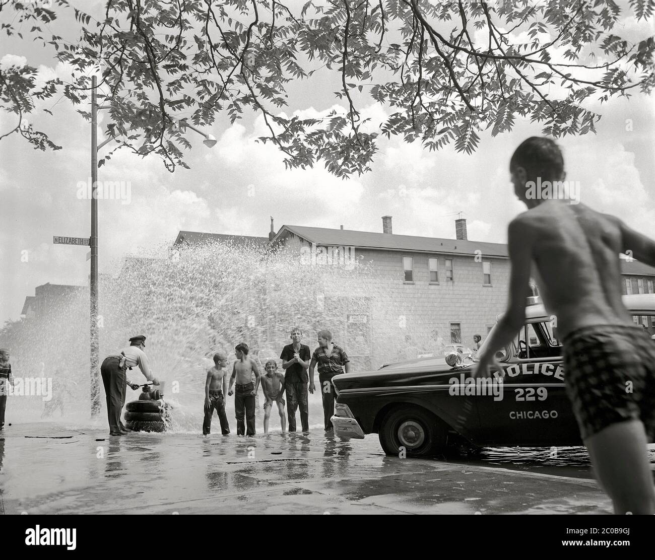 Police shut off water hydrant stopping the fun for kids playing in ...