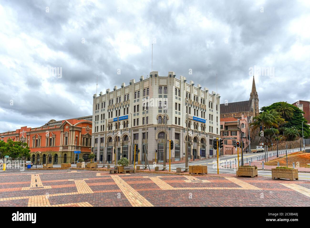 A historical Building at Port Elizabeth, Eastern Cape, South Africa ...