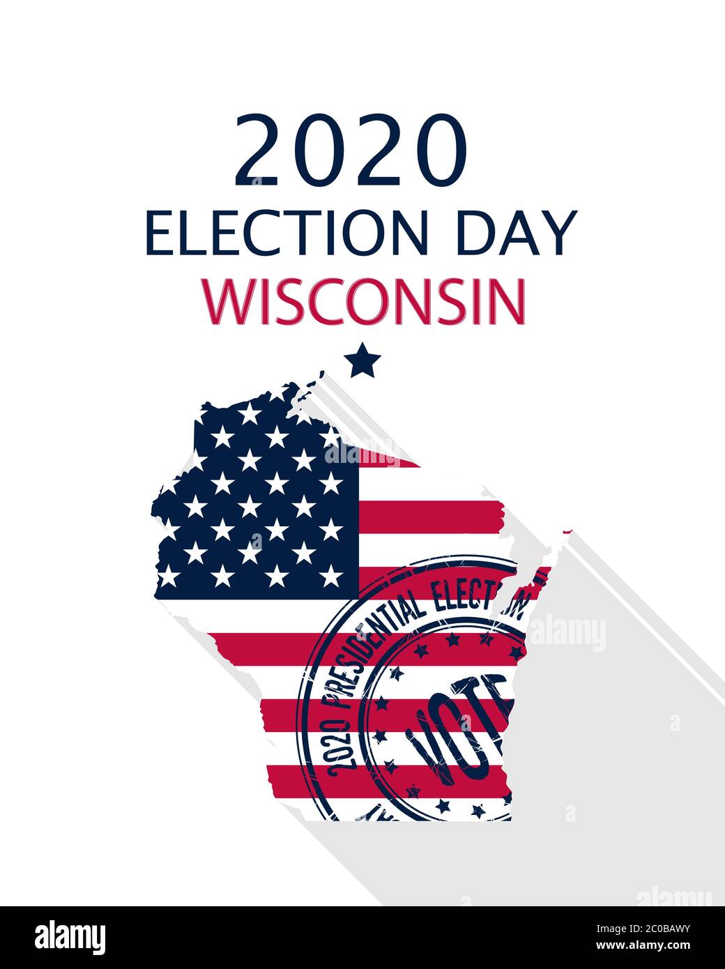 Wisconsin stamp hi-res stock photography and images - Alamy