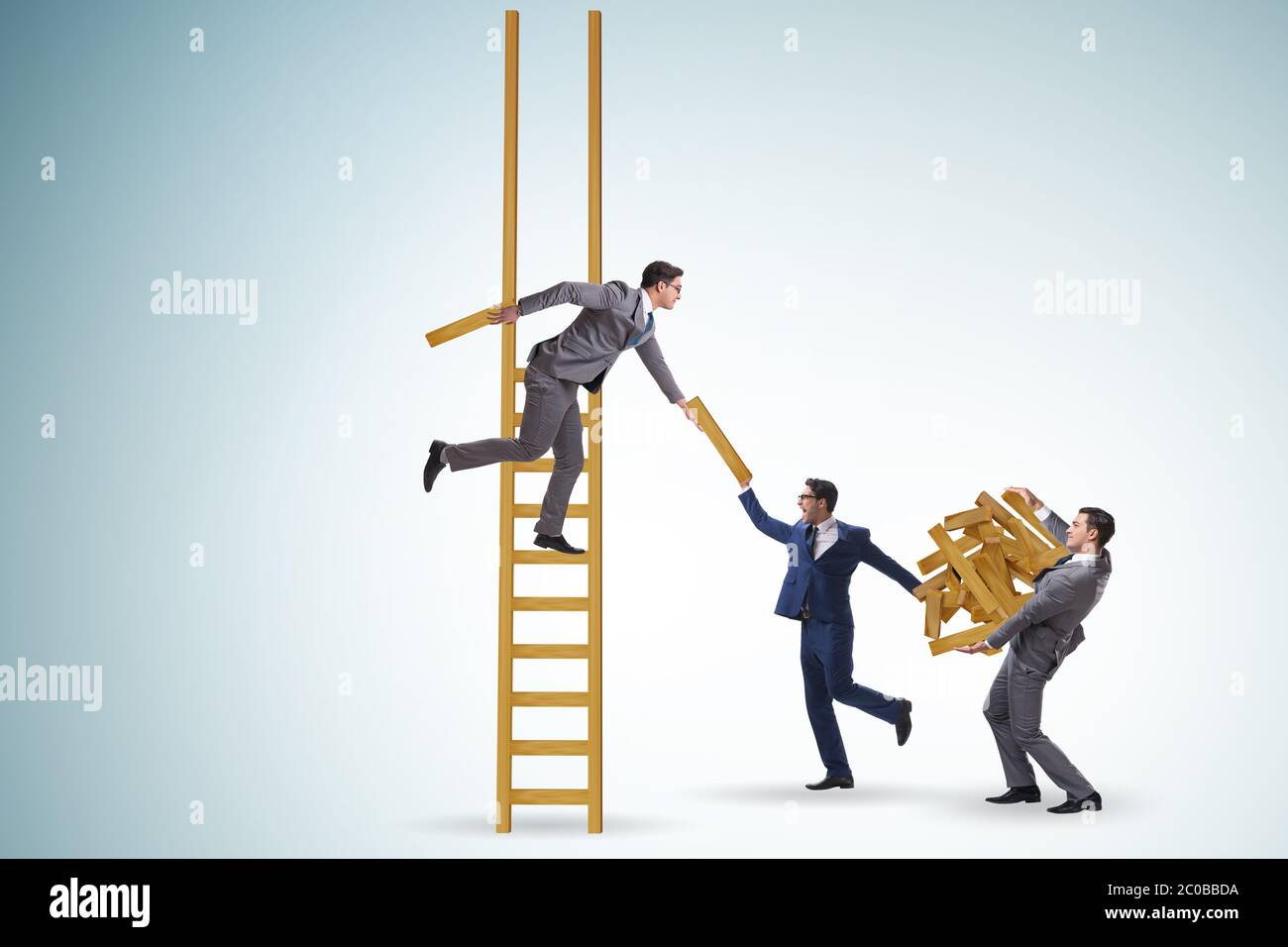 Concept of cooperation in the business Stock Photo - Alamy