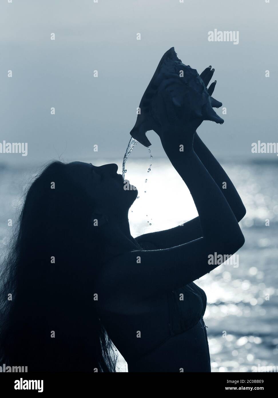 Ear shell woman hi-res stock photography and images - Alamy