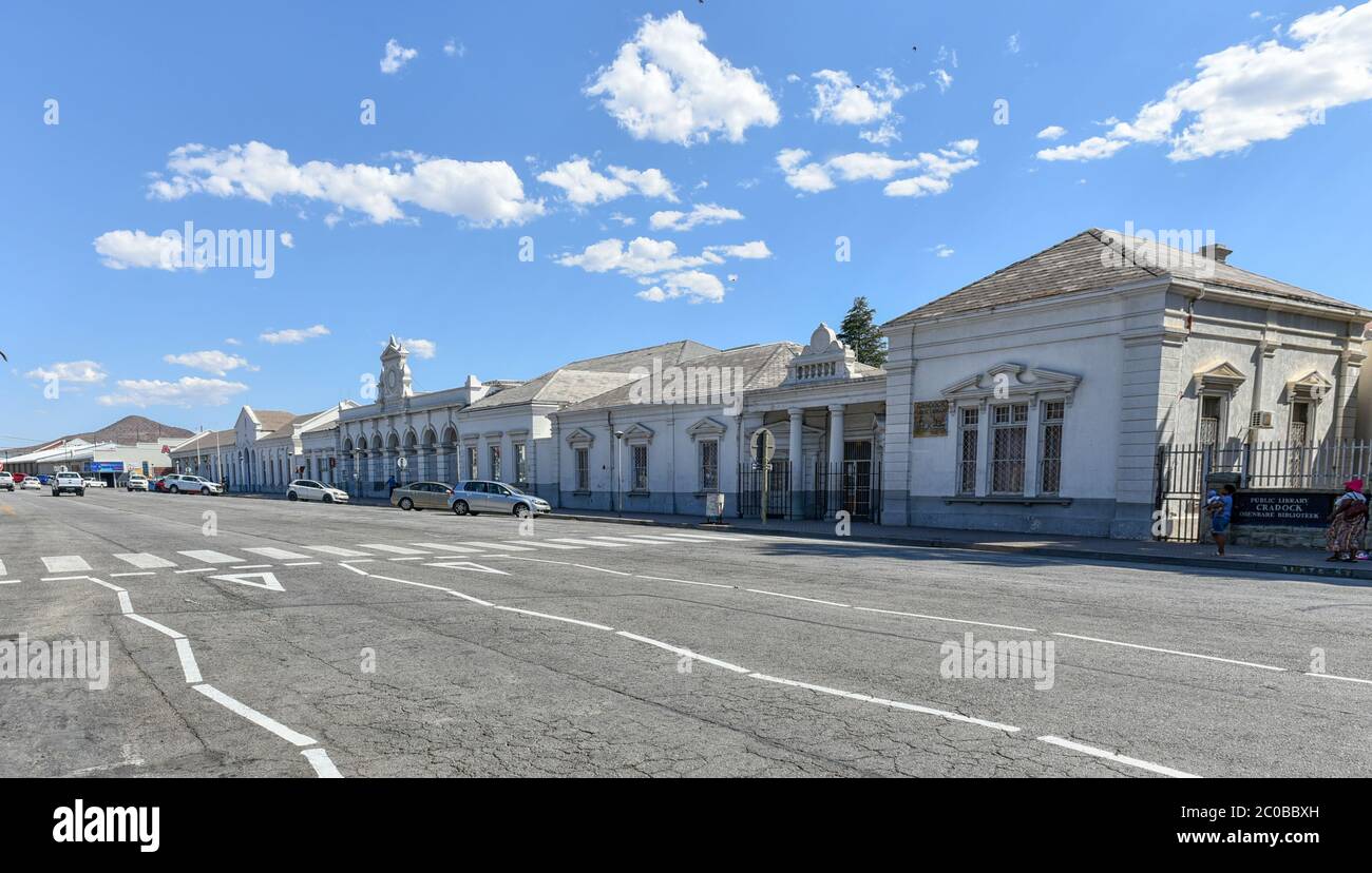 Historical Buildings at Cradock City Centre, Eastern Cape, South Africa ...