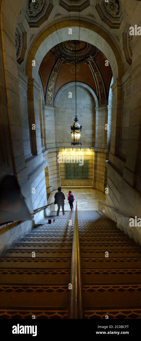 public library at Bryant Park Stock Photo - Alamy