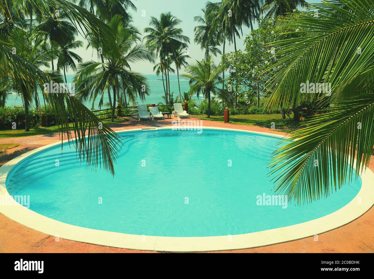 Retro swimming pool hi-res stock photography and images - Alamy