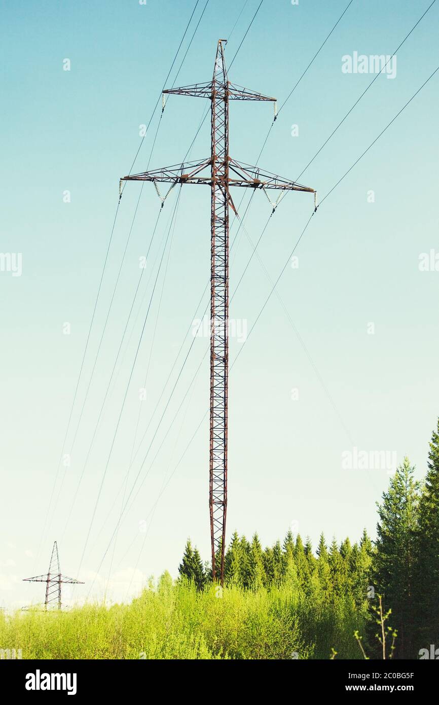 High voltage tower hi-res stock photography and images - Alamy