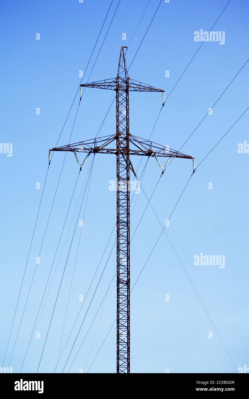 High voltage tower hi-res stock photography and images - Alamy