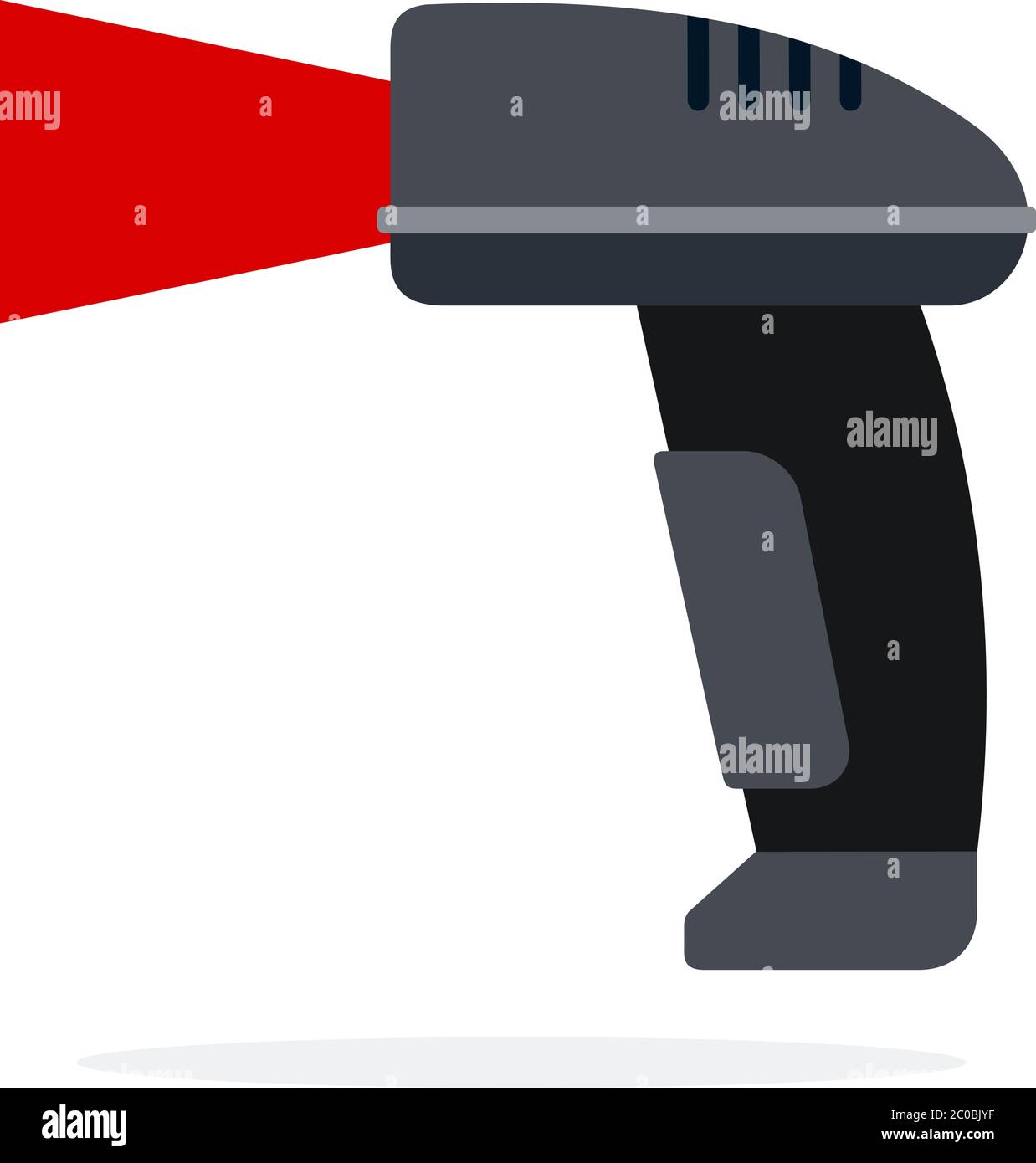 Scanner work icon vector Cut Out Stock Images & Pictures - Alamy