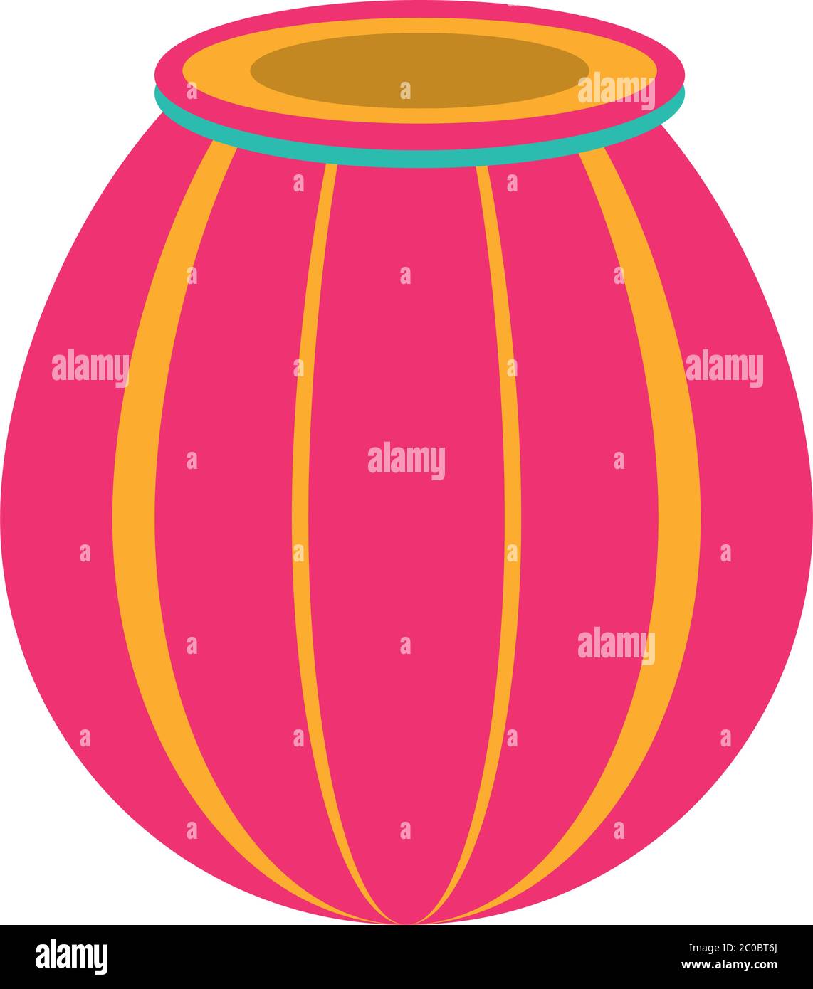 indian lamp color decoration icon vector illustration design Stock ...