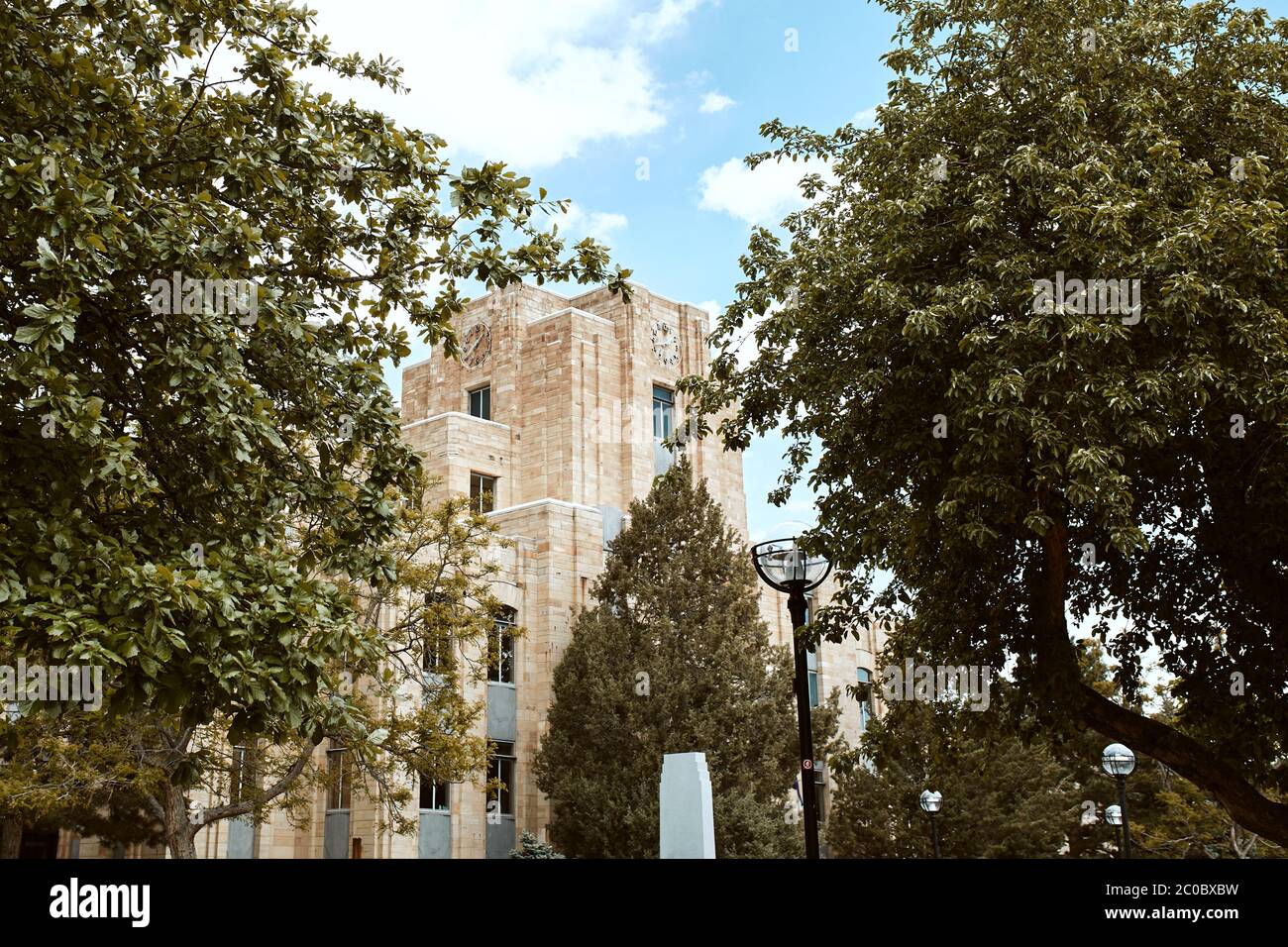Boulder, Colorado - May 27th, 2020: Exterior of Boulder Municipal ...