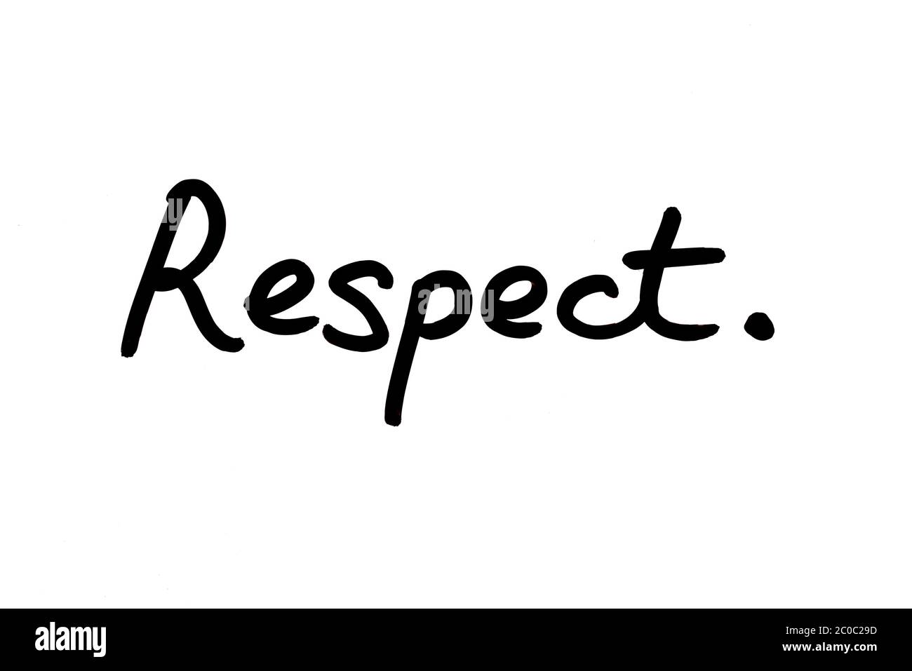 Respectful note hi-res stock photography and images - Alamy