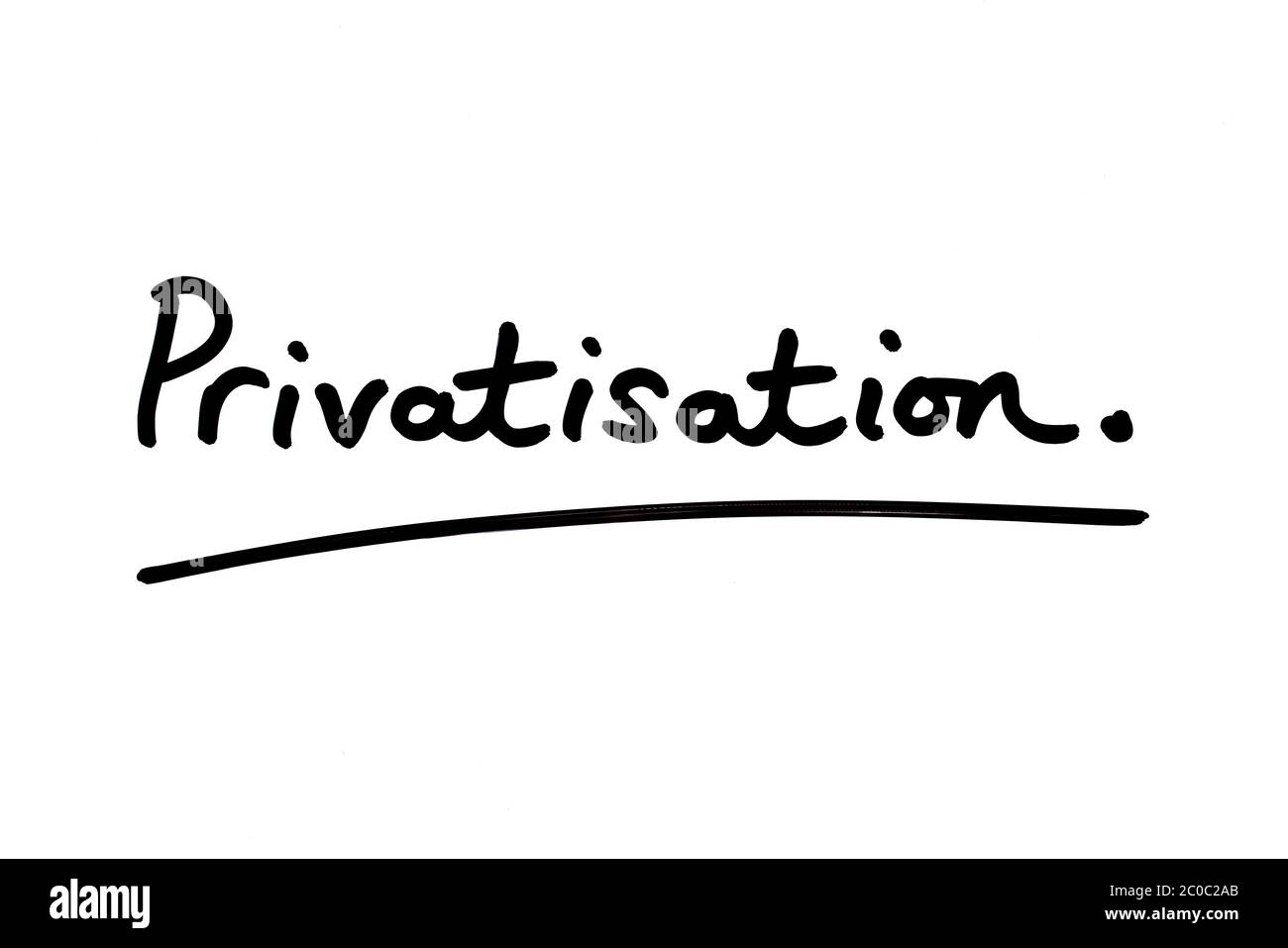 Privatisation symbol Cut Out Stock Images & Pictures - Alamy