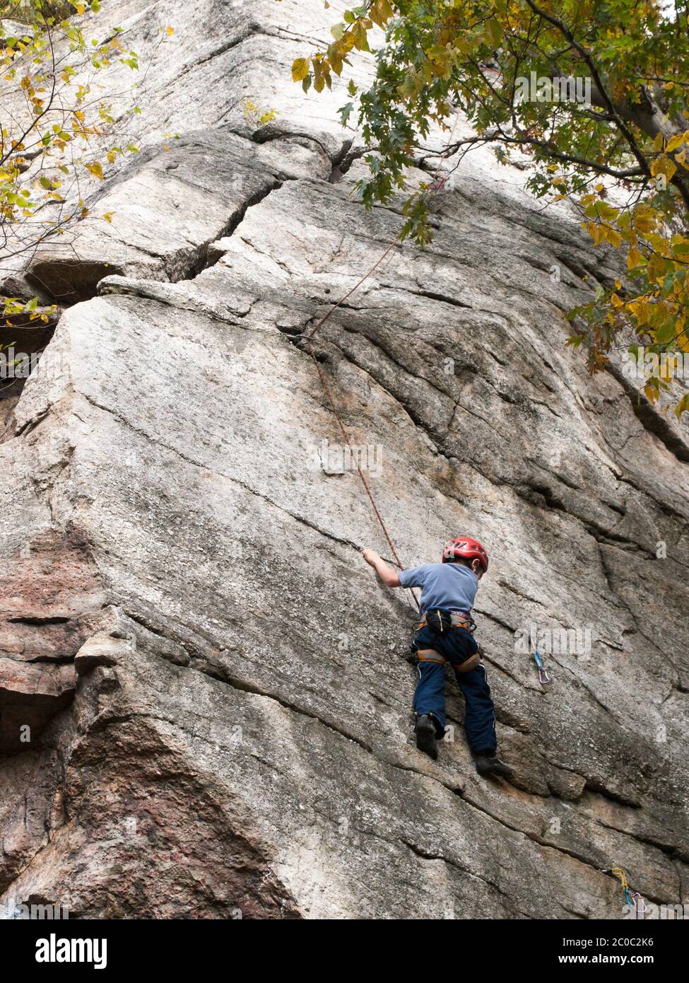 Shawangunk mountains climbing hi-res stock photography and images - Alamy