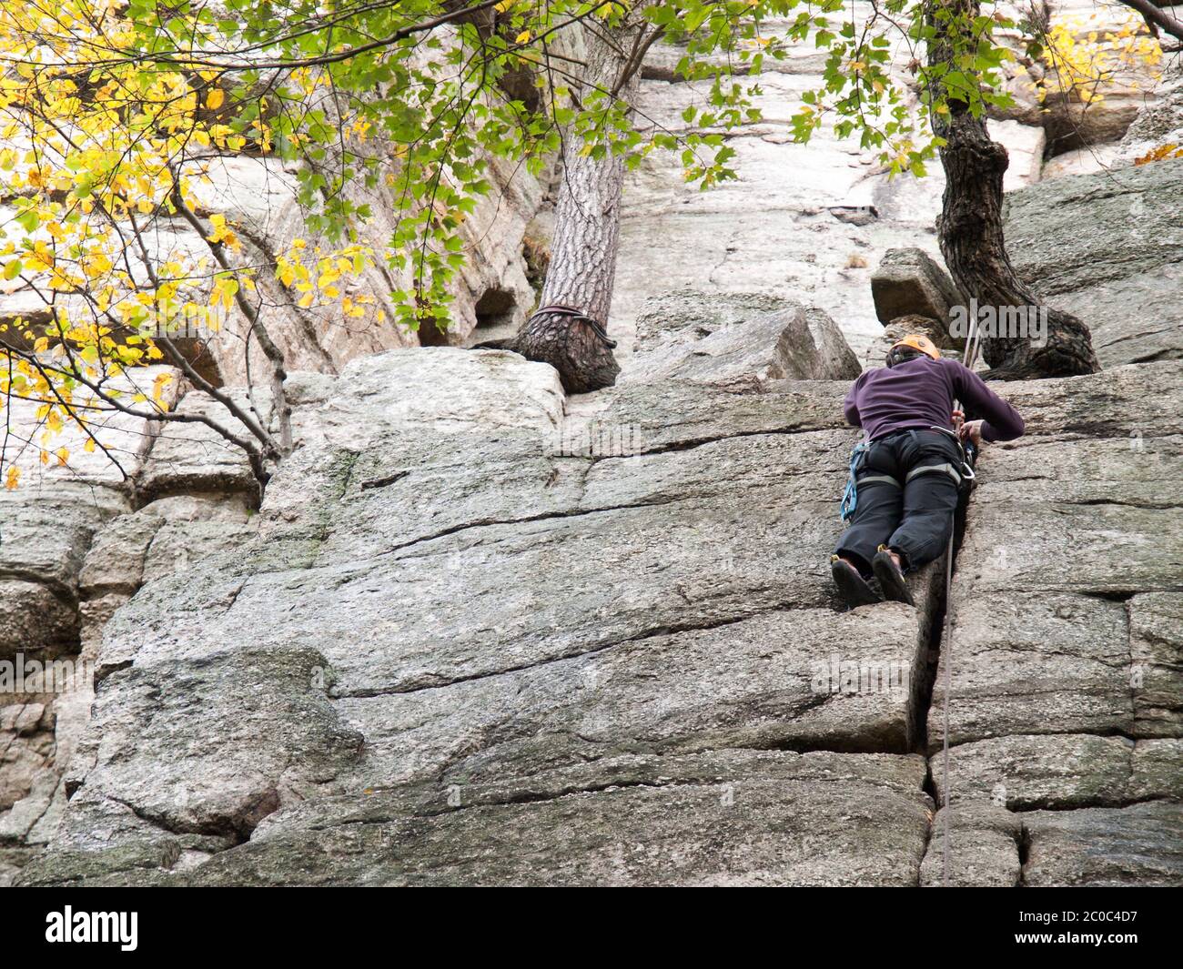 Shawangunk mountains climbing hi-res stock photography and images - Alamy