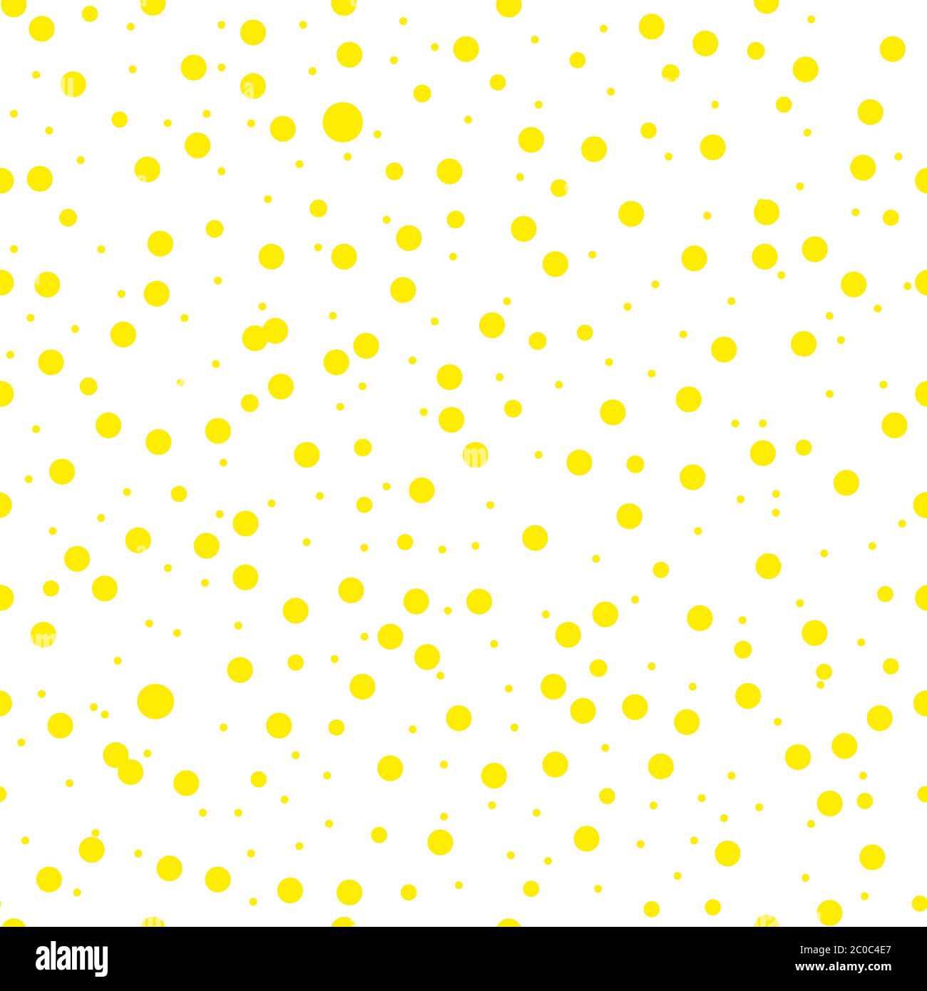Yellow dot on white background Stock Vector Image & Art - Alamy