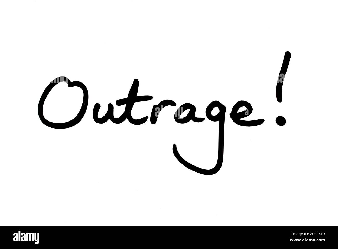 Outrage protest Cut Out Stock Images & Pictures - Alamy