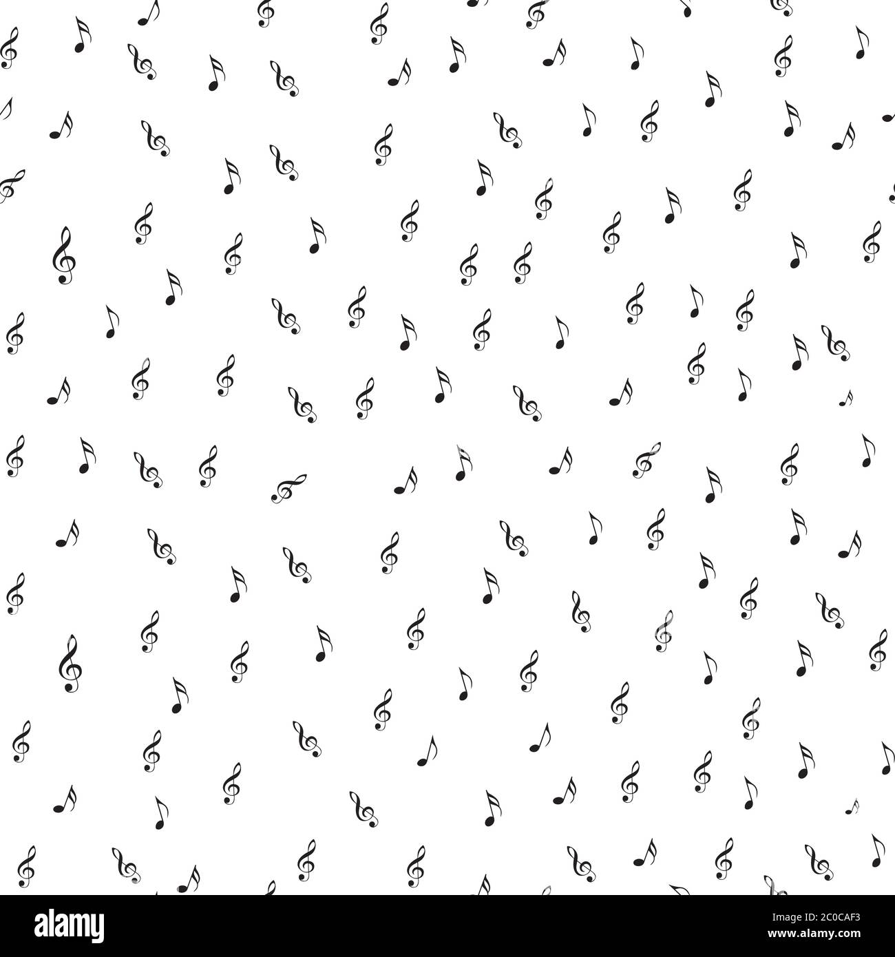 Musical notes border hi-res stock photography and images - Alamy