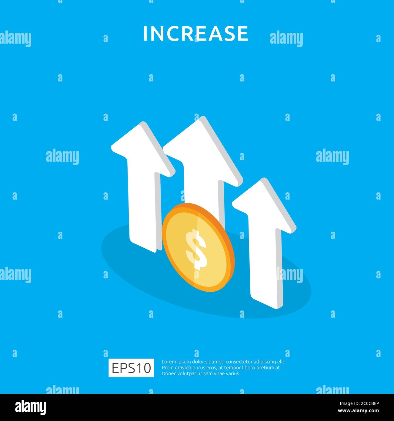 income salary rate increase. business chart graphic growth margin ...
