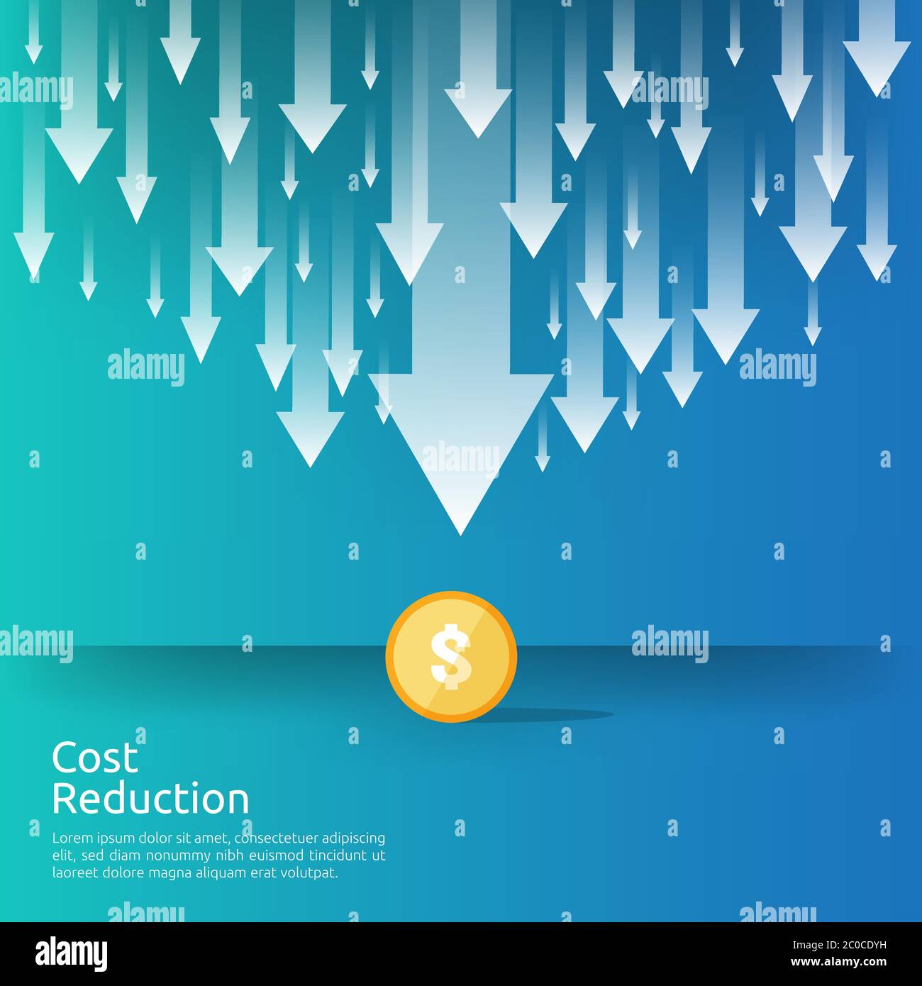 business crisis concept. money fall down with arrow decrease symbol. economy stretching rising ...