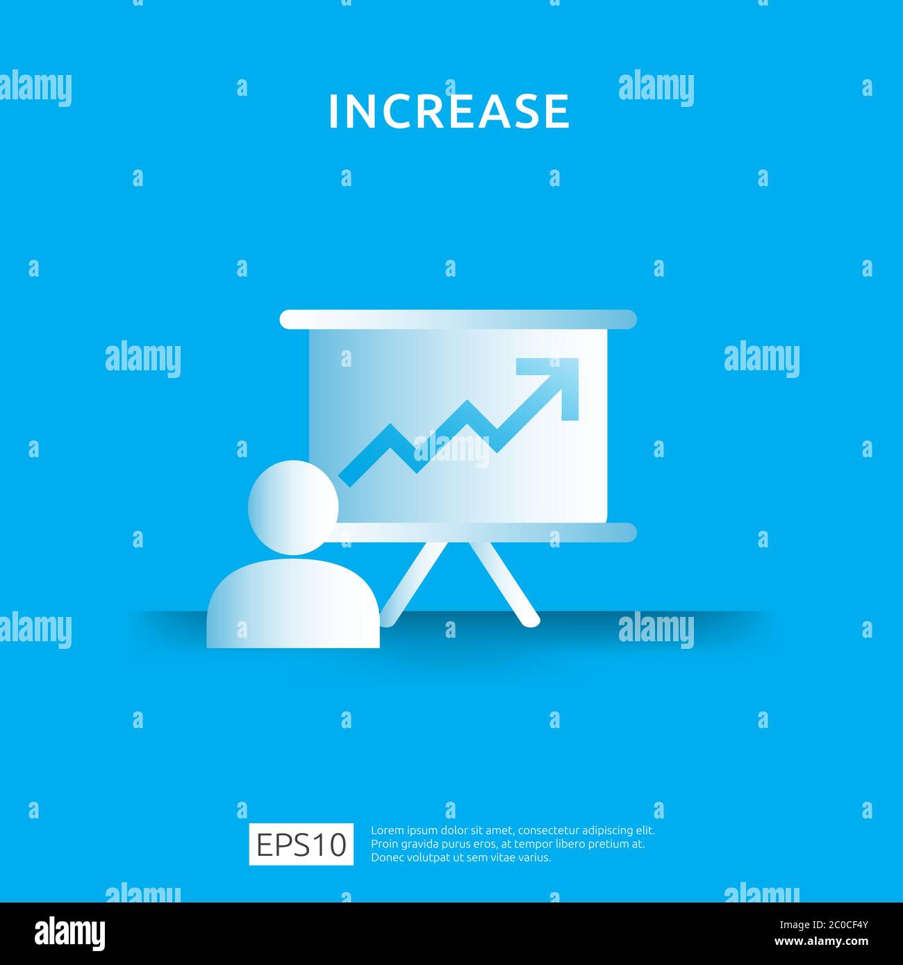 income salary rate increase. business chart graphic growth margin ...