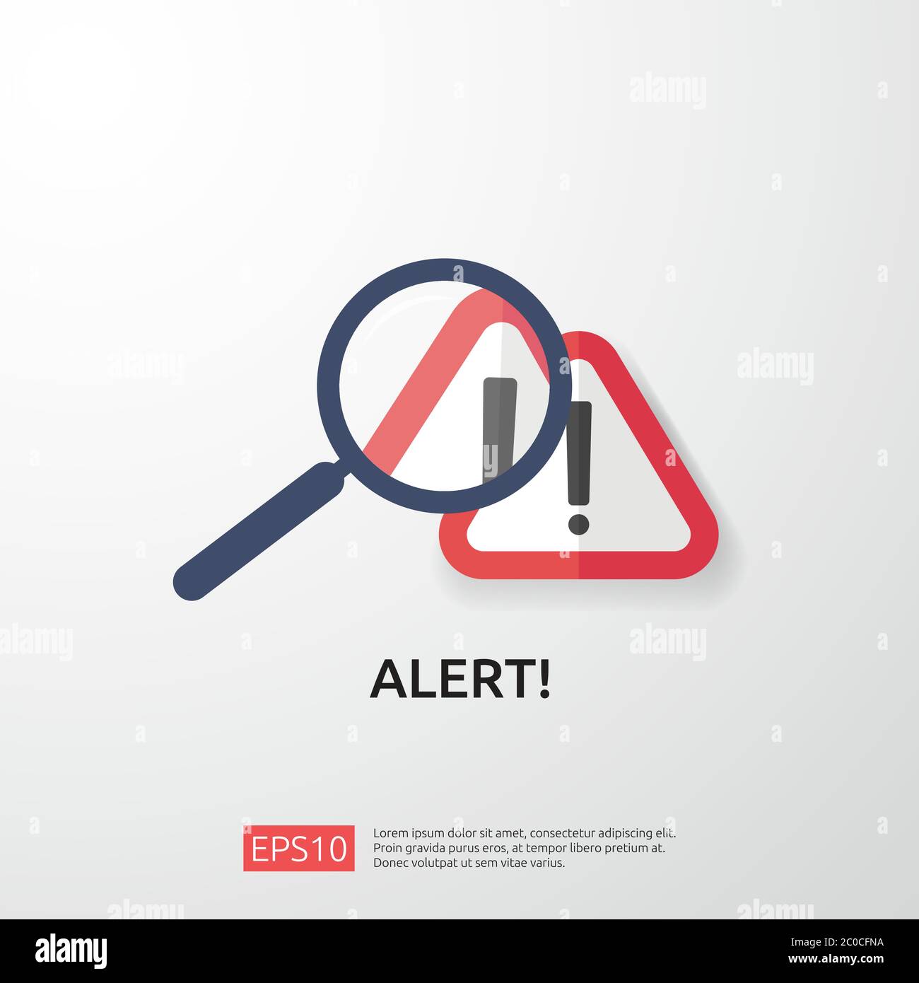 Beware computer virus warning Stock Vector Images - Alamy