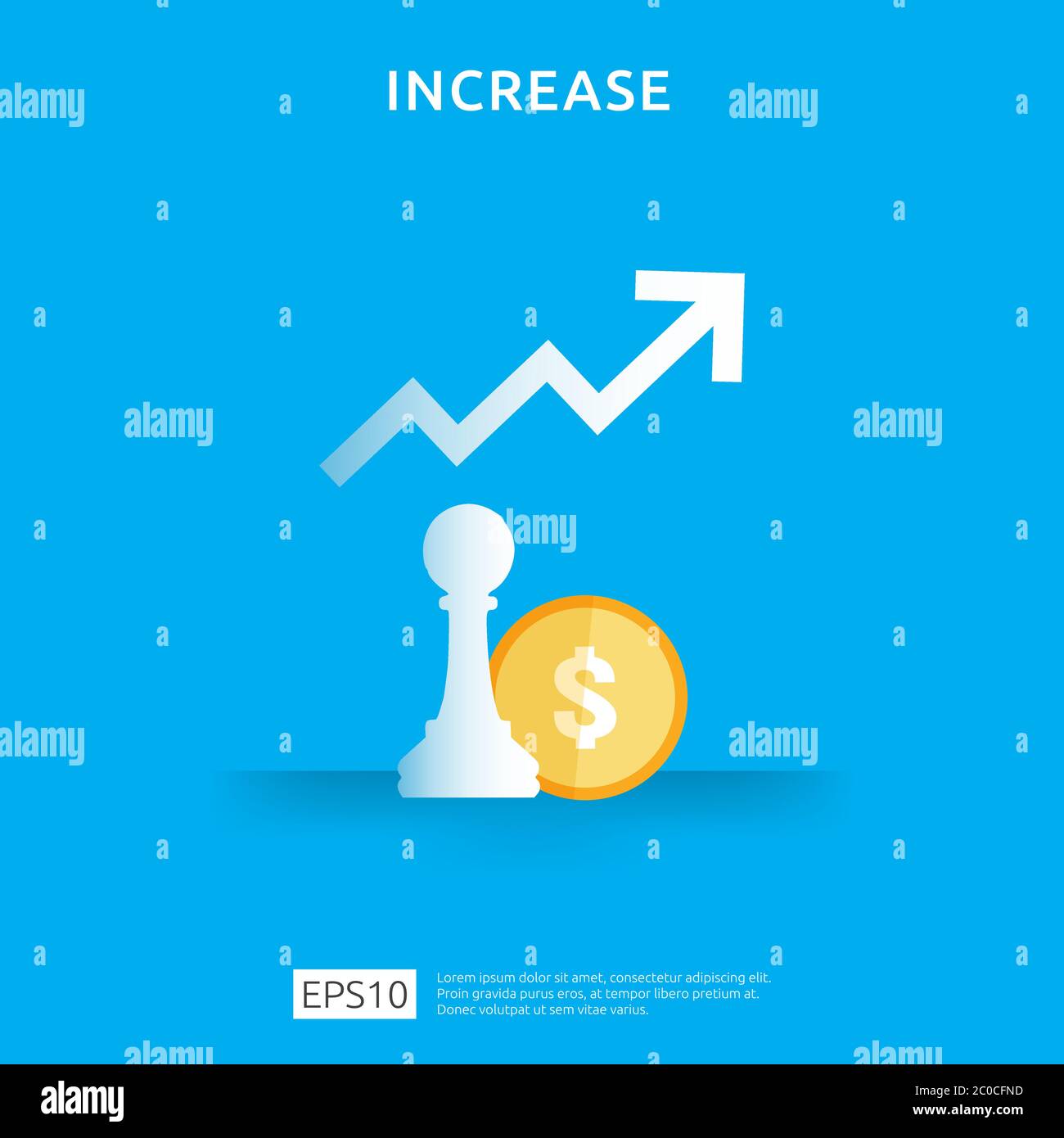 income salary rate increase. business chart graphic growth margin ...